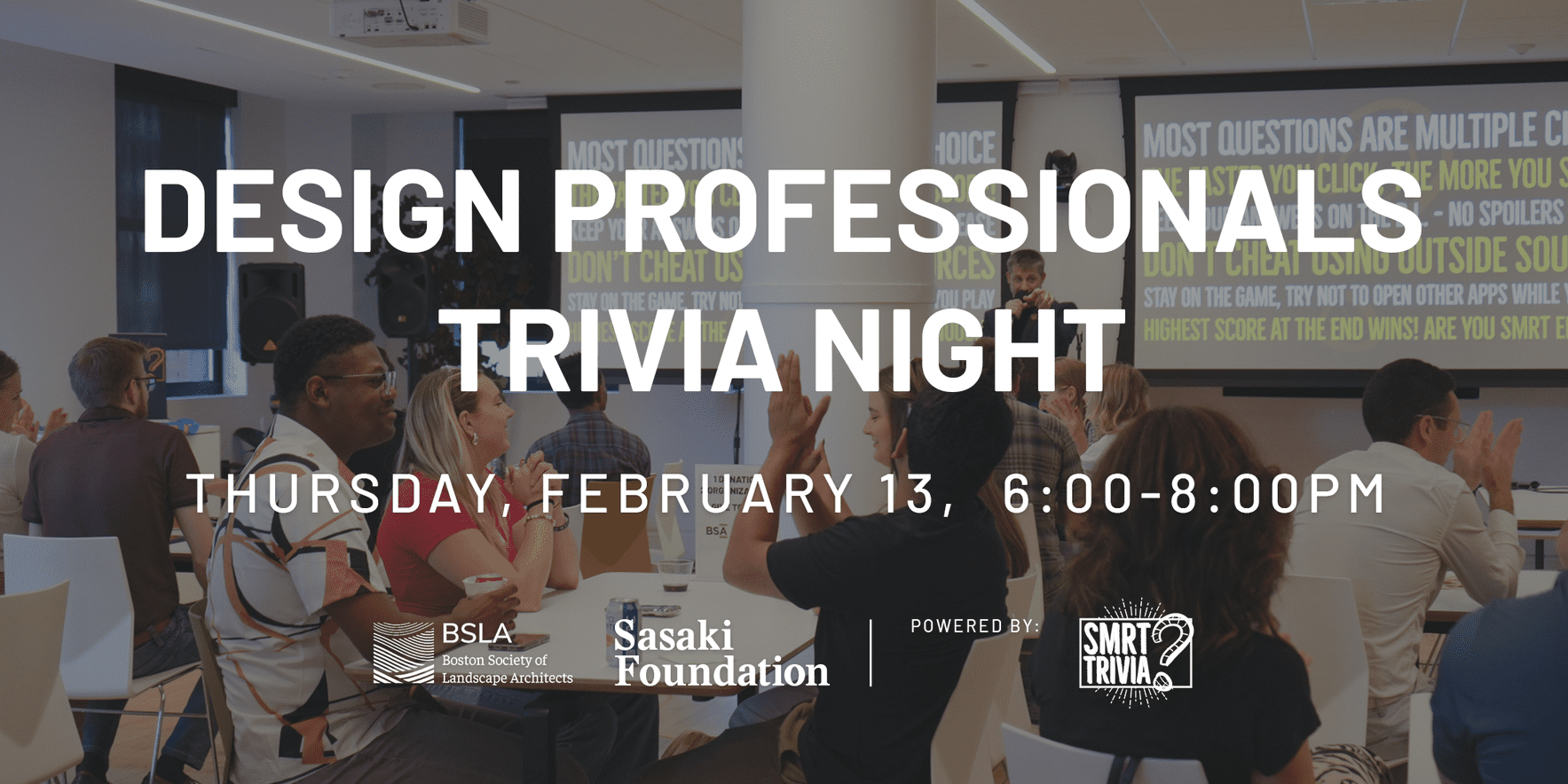 Design Professional Trivia Night - Downtown Boston Alliance